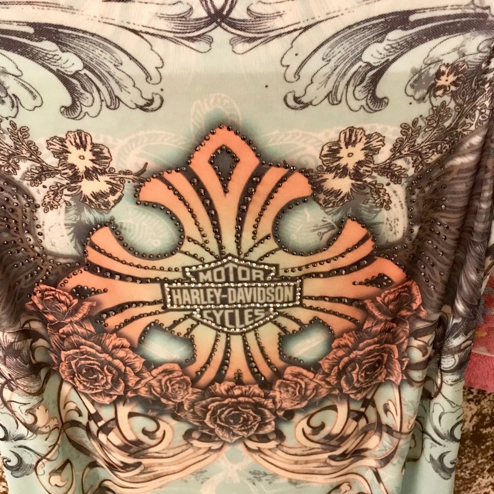 Limited Edition Harley Davidson Bling Tank - Gem